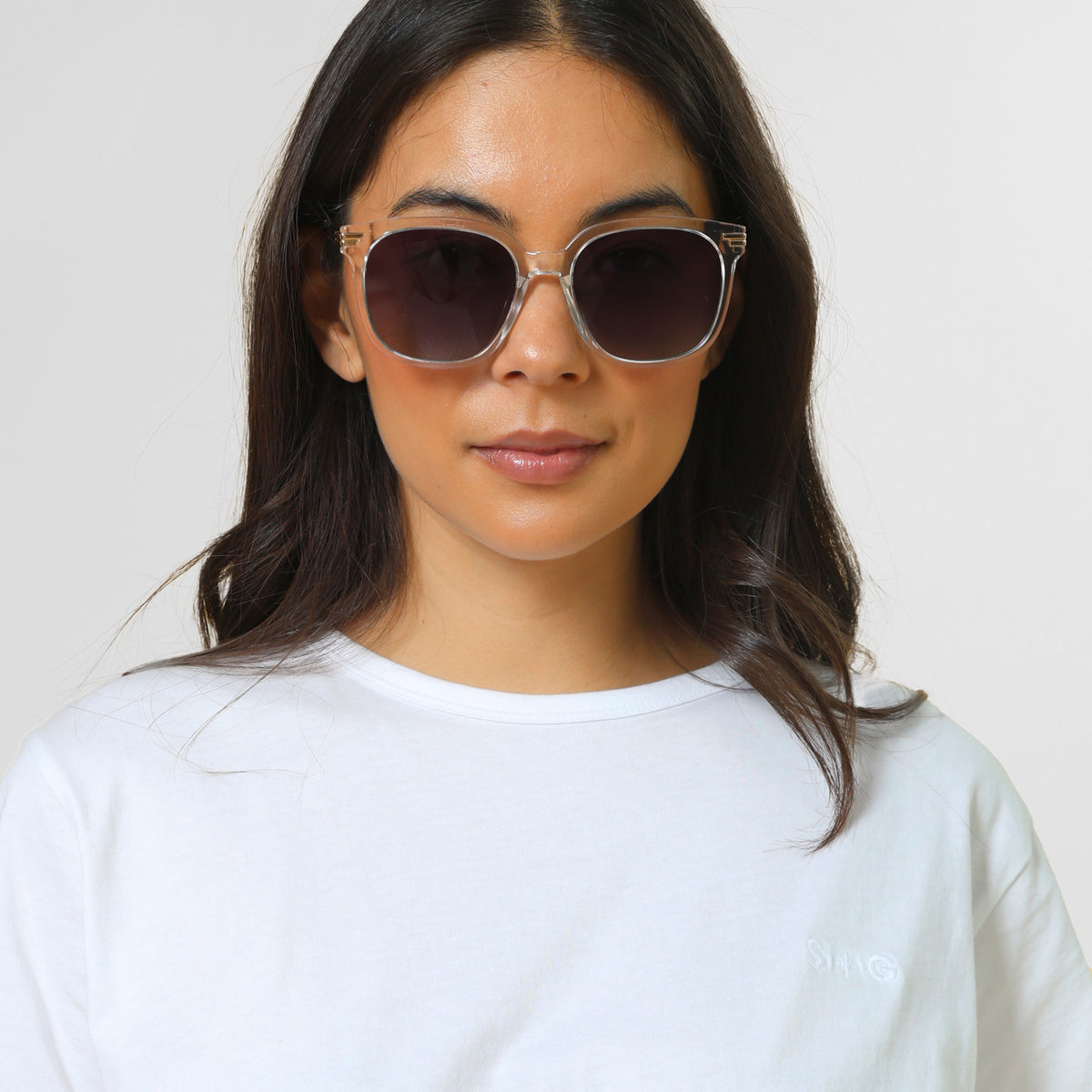 Judy Sunglasses - Clear – Stella+Gemma-AU